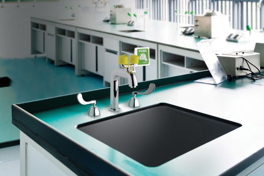 New Laboratory Market Section Plus Combination Eyewash Brochure ...