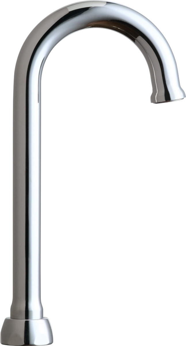 3-1/2" Rigid/swing gooseneck spout with 1.5 GPM flow control | Chicago ...