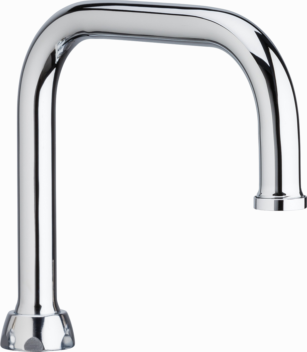 6-1/4" Rigid/swing double-bend spout | Chicago Faucets