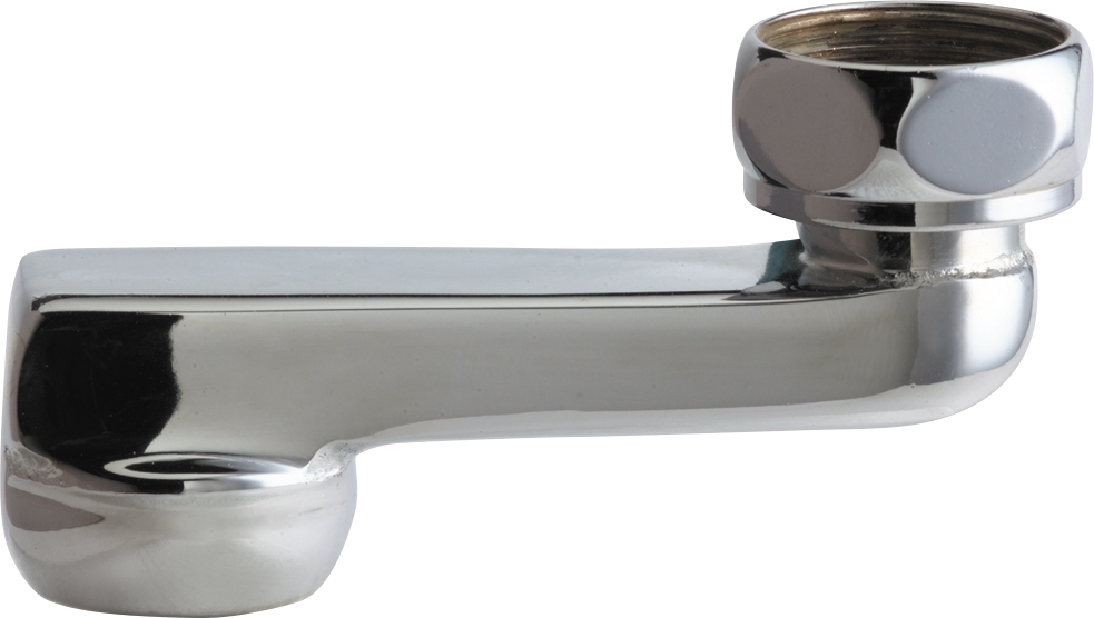 2-1/2" Offset inlet supply arm with integral check | Chicago Faucets