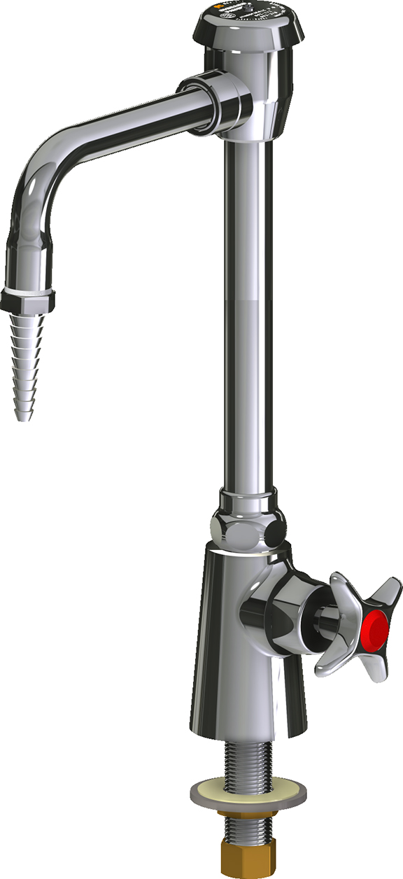Deck-mounted single-inlet water faucet, right-hand control | Chicago ...